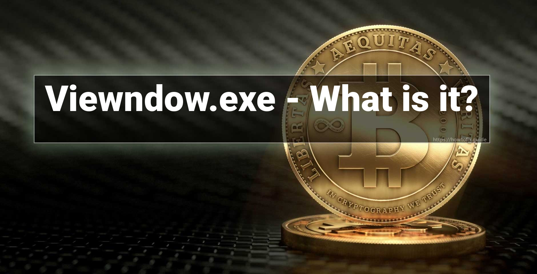 Viewndow.exe Virus ⛏️ (Coin Miner Trojan) Entfernung